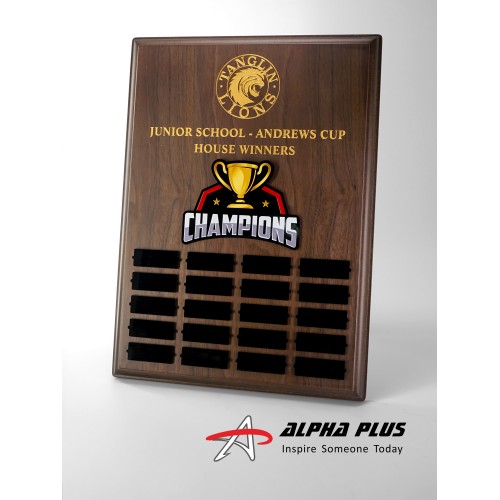 Perpetual Plaque - Championship